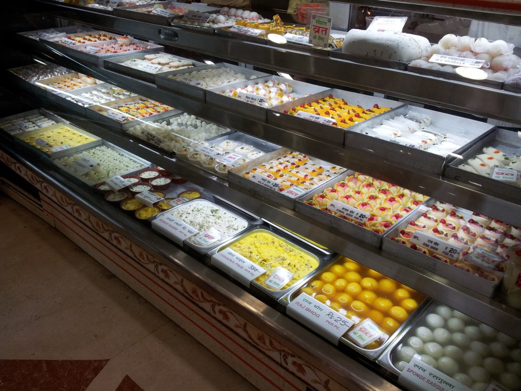 New Delhi – sweet shops and a few more restaurants – The Gannet