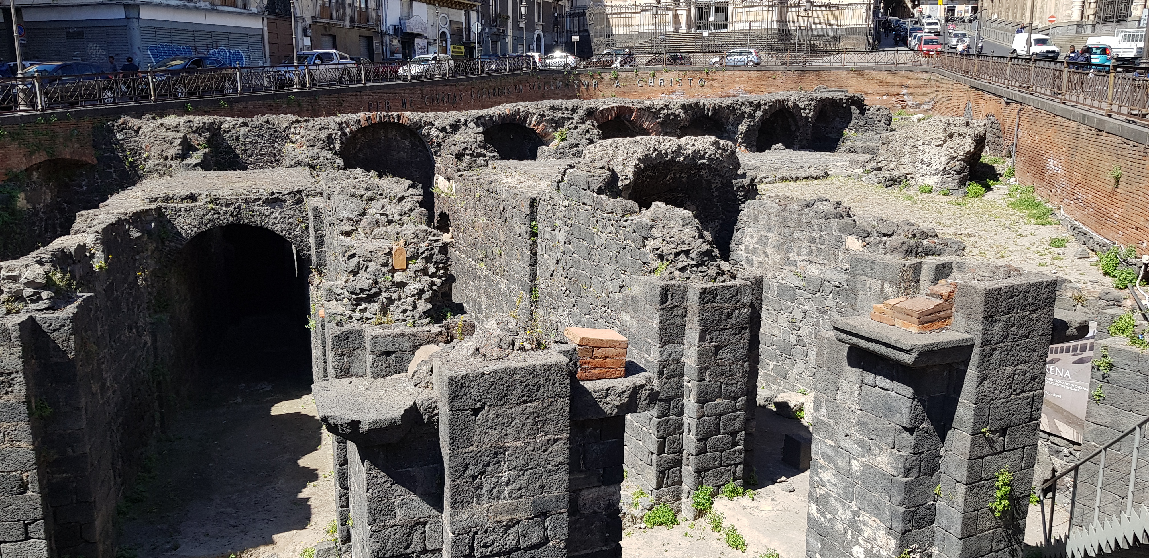 Sicily – Catania – the oldest architecture – The Gannet